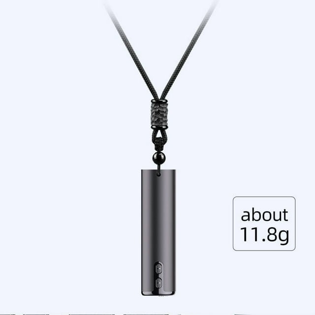 S15 Necklace Recorder, HD Voice-Activated Audio Device with Translation ...