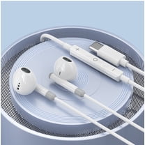 Metal earphones USB-C(TYPE-C) Wired Earbuds for iPad Pro iPhone 15/16 ...