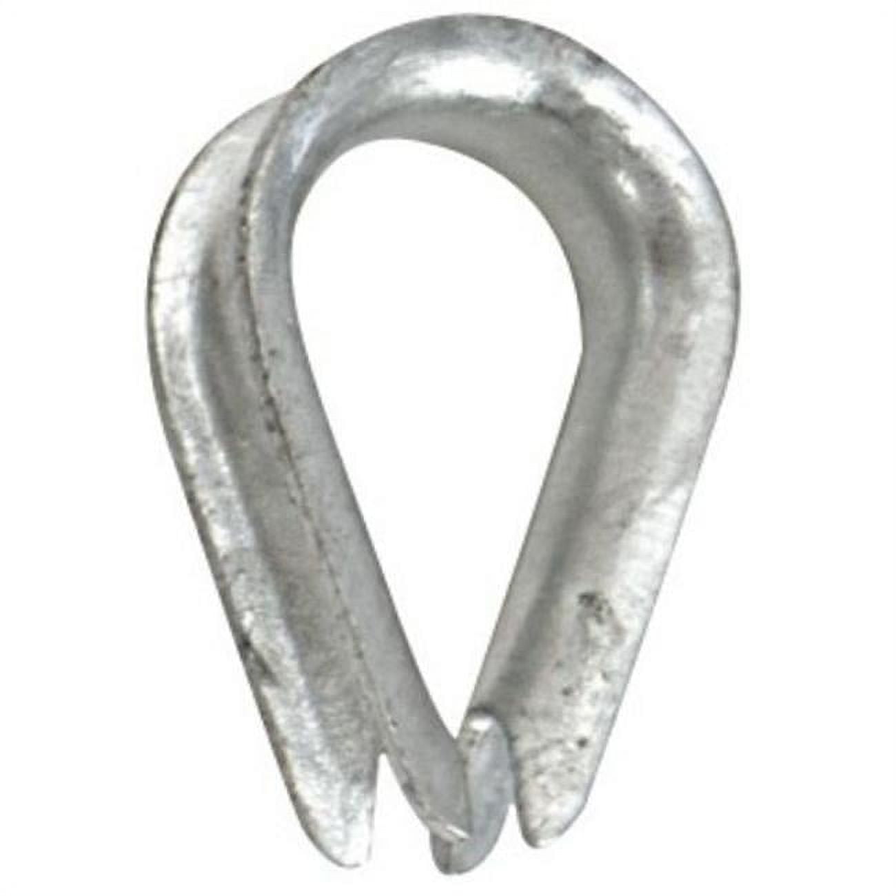S1541P 0.5 in. Galvanized Rope Thimble - Walmart.com