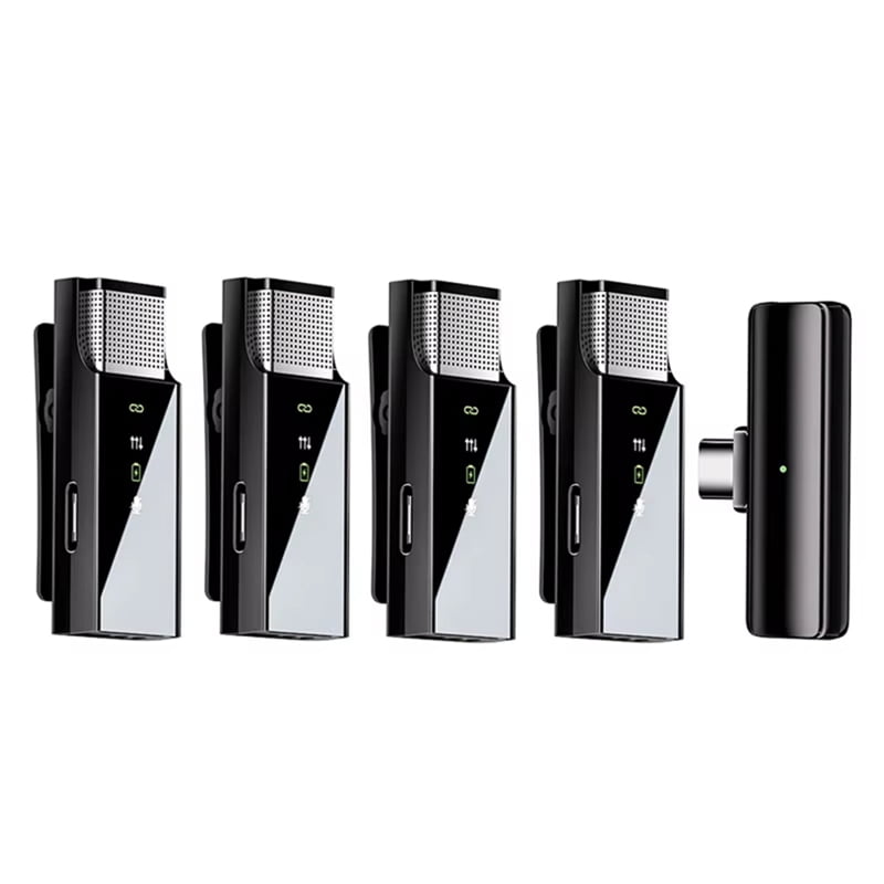 S16 Wireless Microphone Intelligent Noise Reduction Mobile Camera Sound ...