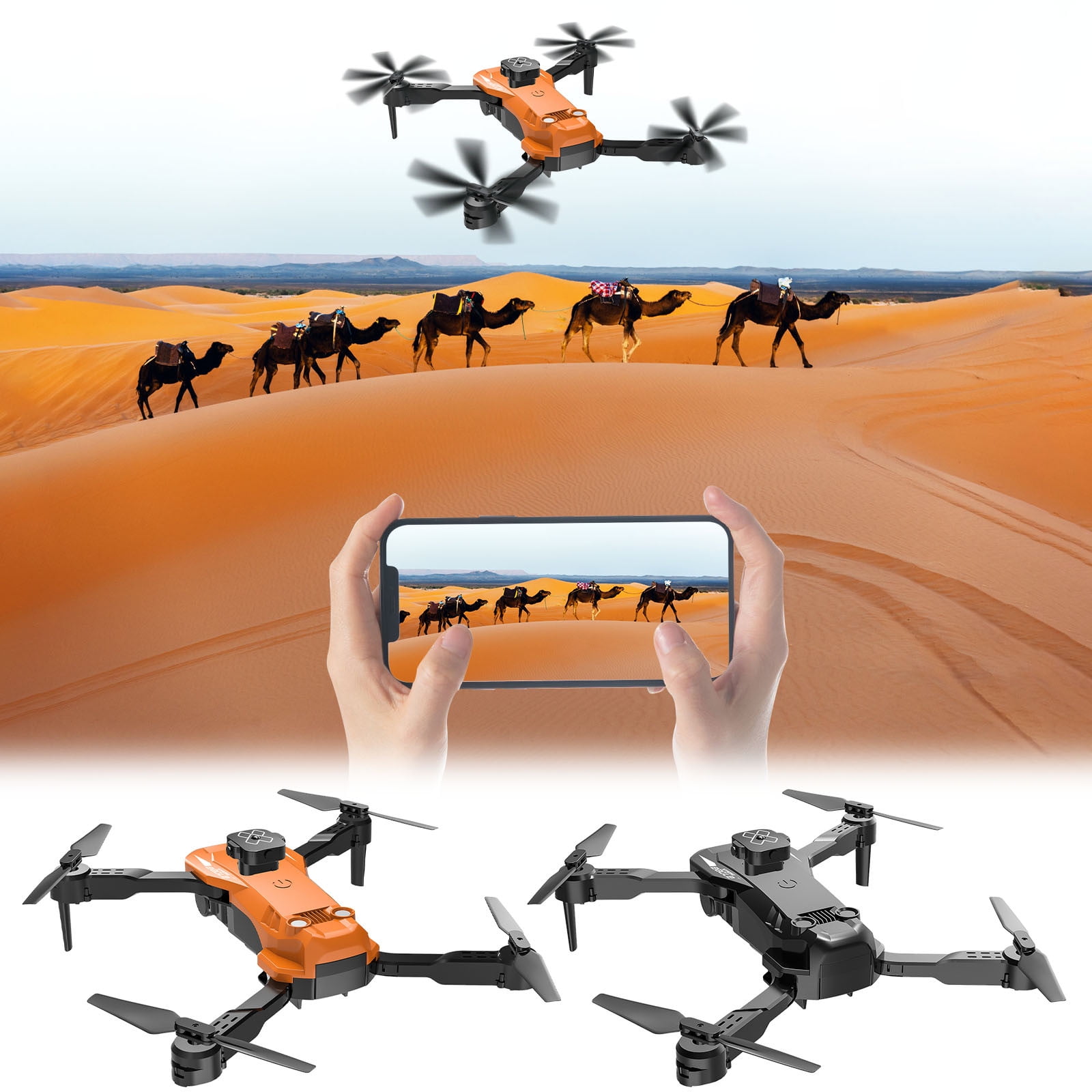 S165 MAX Four-sided Obstacle Avoidance Drone Positioning Quadcopter ...