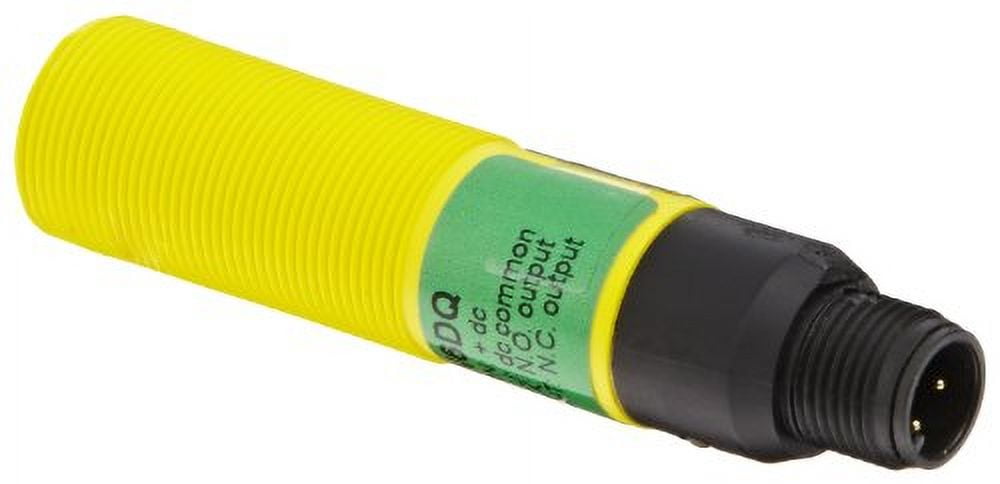 S18SN6DQ EZ Beam Barrel-Style Sensor, Diffuse Sensing Mode, 4-Pin Euro ...