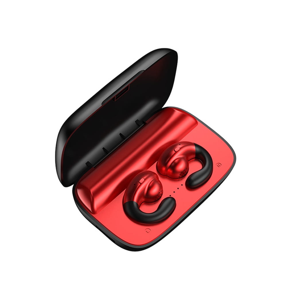 S19 Wireless Earbuds Ear Clip Bone Conduction Bluetooth Headphones Bass Hi-fi Stereo Earphone ...