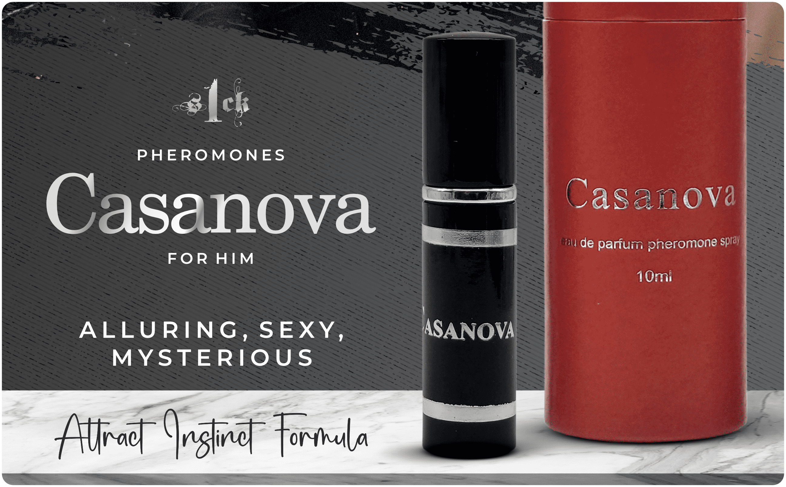 S1CK Casanova Perfume for Men, 10 ml Men Perfume, Unmatched Raw Male ...