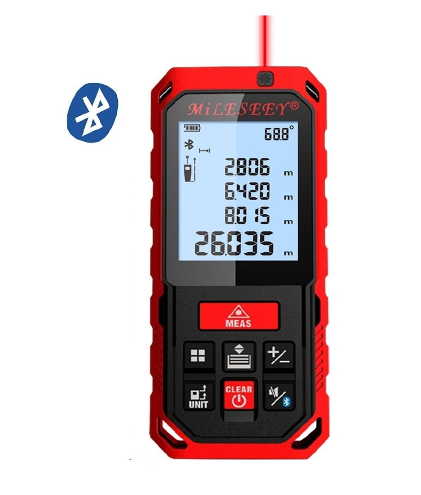 S2 50M 70M 100M Rechargeable Blue Rangefinder New Distance Meter ...