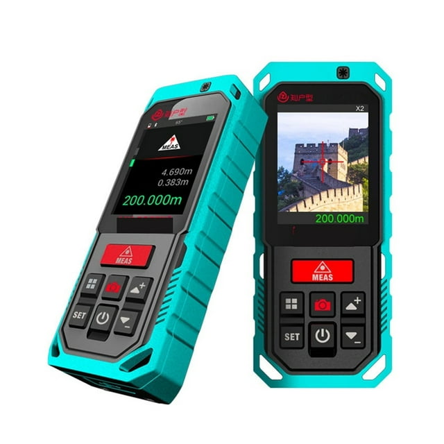 S2 Rangefinder 60/80/100m tape Rechargerable Handheld Distance Measure ...