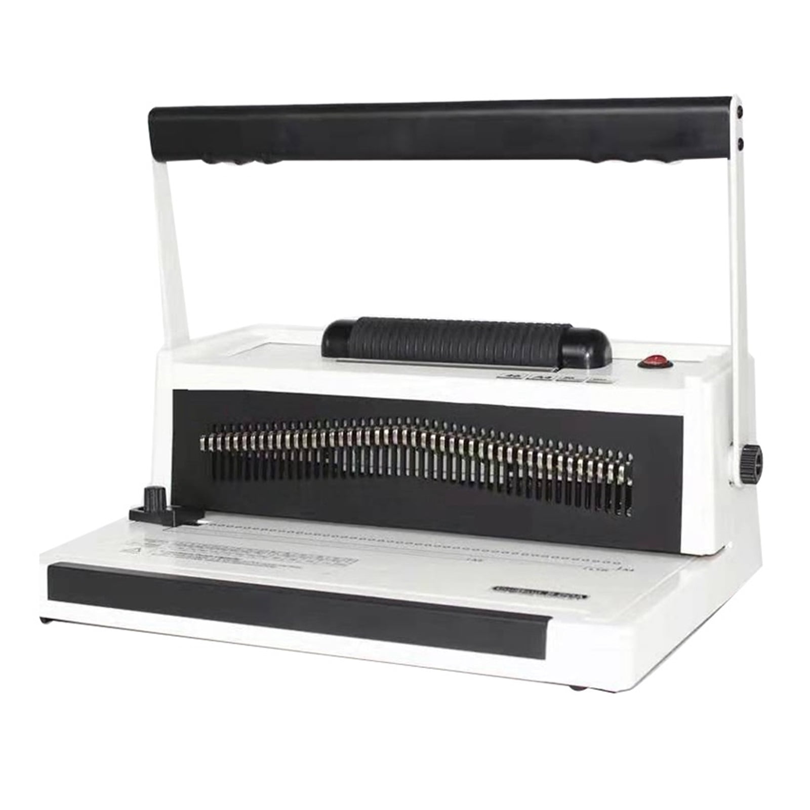 S20A Electric Card Loose-Leaf Punching Machine Spiral Plastic Ring ...