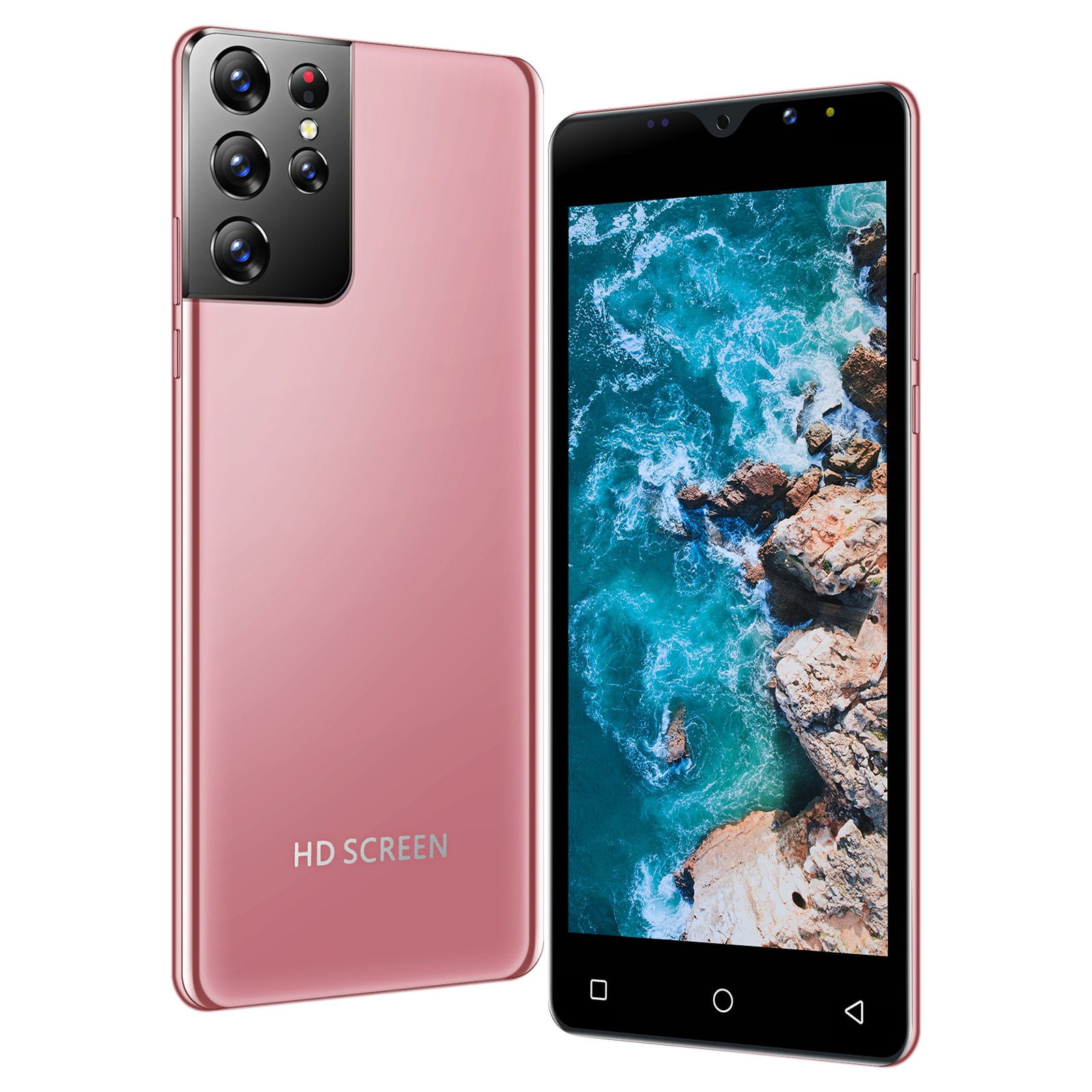 S21+PRO 6.0 Inch Smart Phone SIM Card Face Full Screen Android 7.0 1G ...