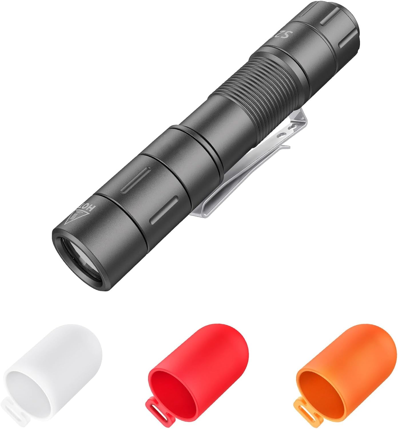 S21 Rechargeable LED Flashlight 880 Lumen Mini EDC Tail Switch ...