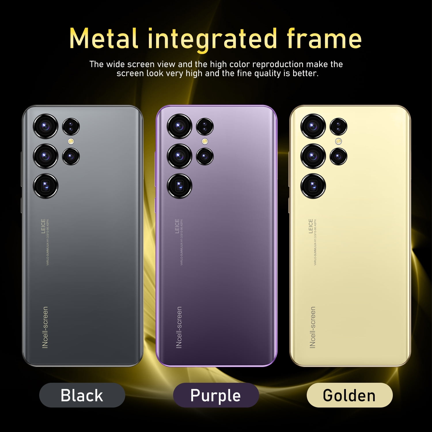S24 6.6In Smartphone Android Mobile Phone Type-C Charging 3000mAh ...