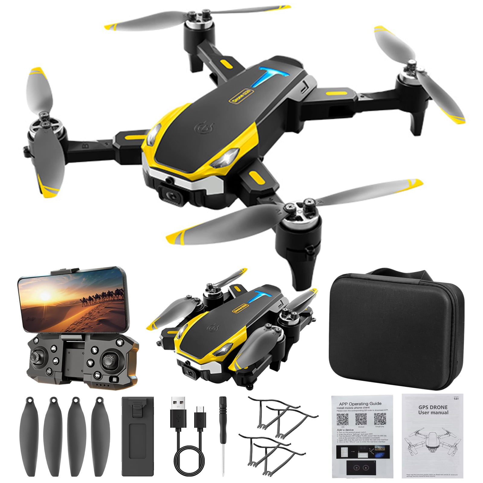 S25 Drone Brushless Power Obstacle Avoidance Aerial Photography Remote ...