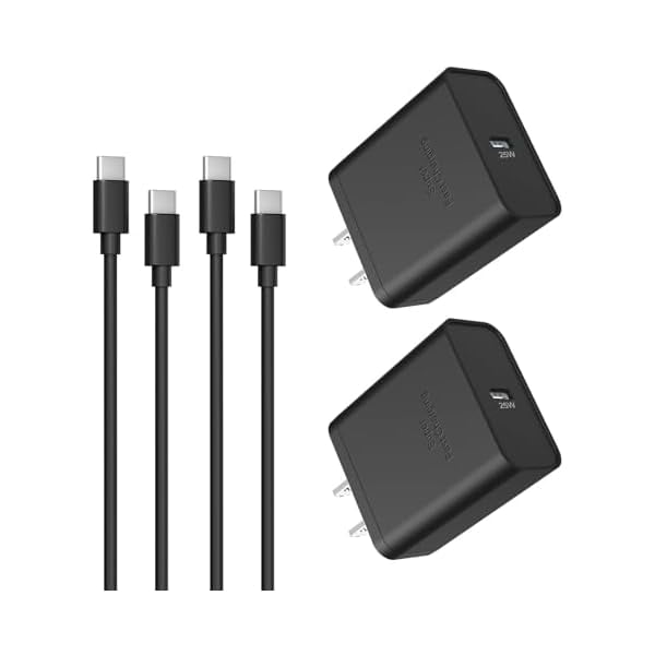 S25 USB C Super Fast Charger, 25W PD Type C Fast Charging Wall Charger ...
