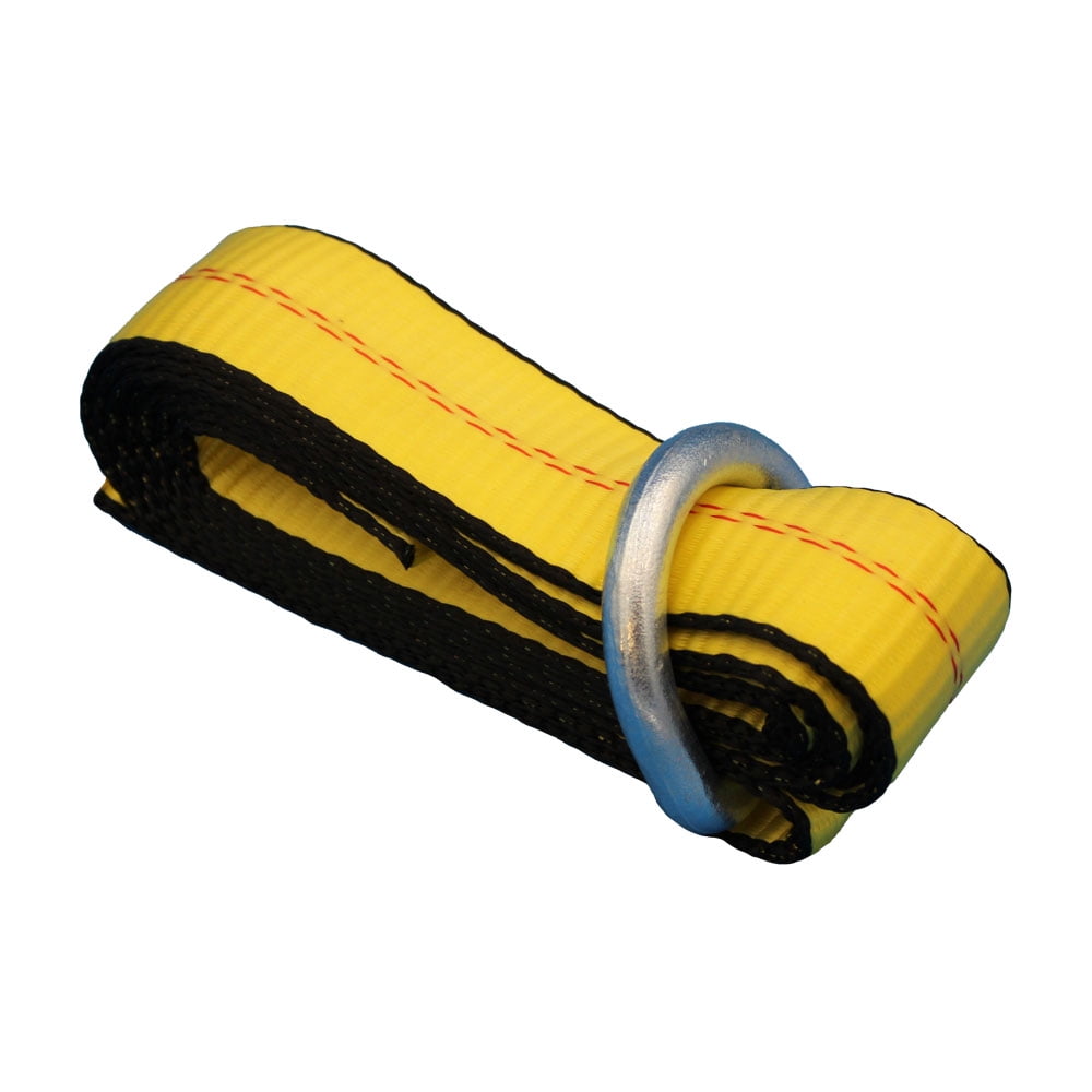 S2608CDR-4 Heavy Duty Lasso/Wheel Lift Straps (Yellow) Fits Universal ...