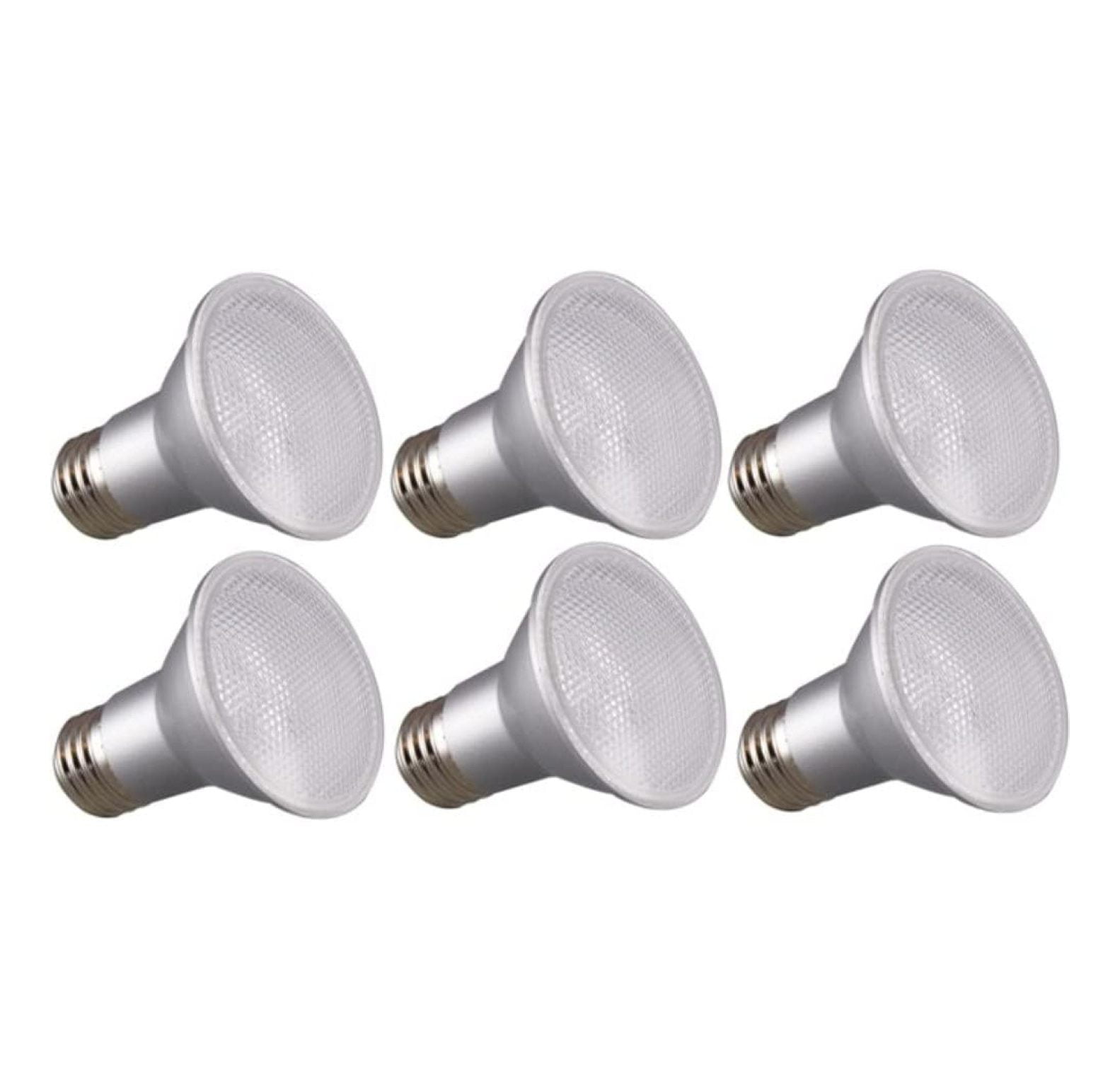 S29401 Medium Base LED Light Bulb; Silver Housing; 120 Volts; 6.5 Watts ...