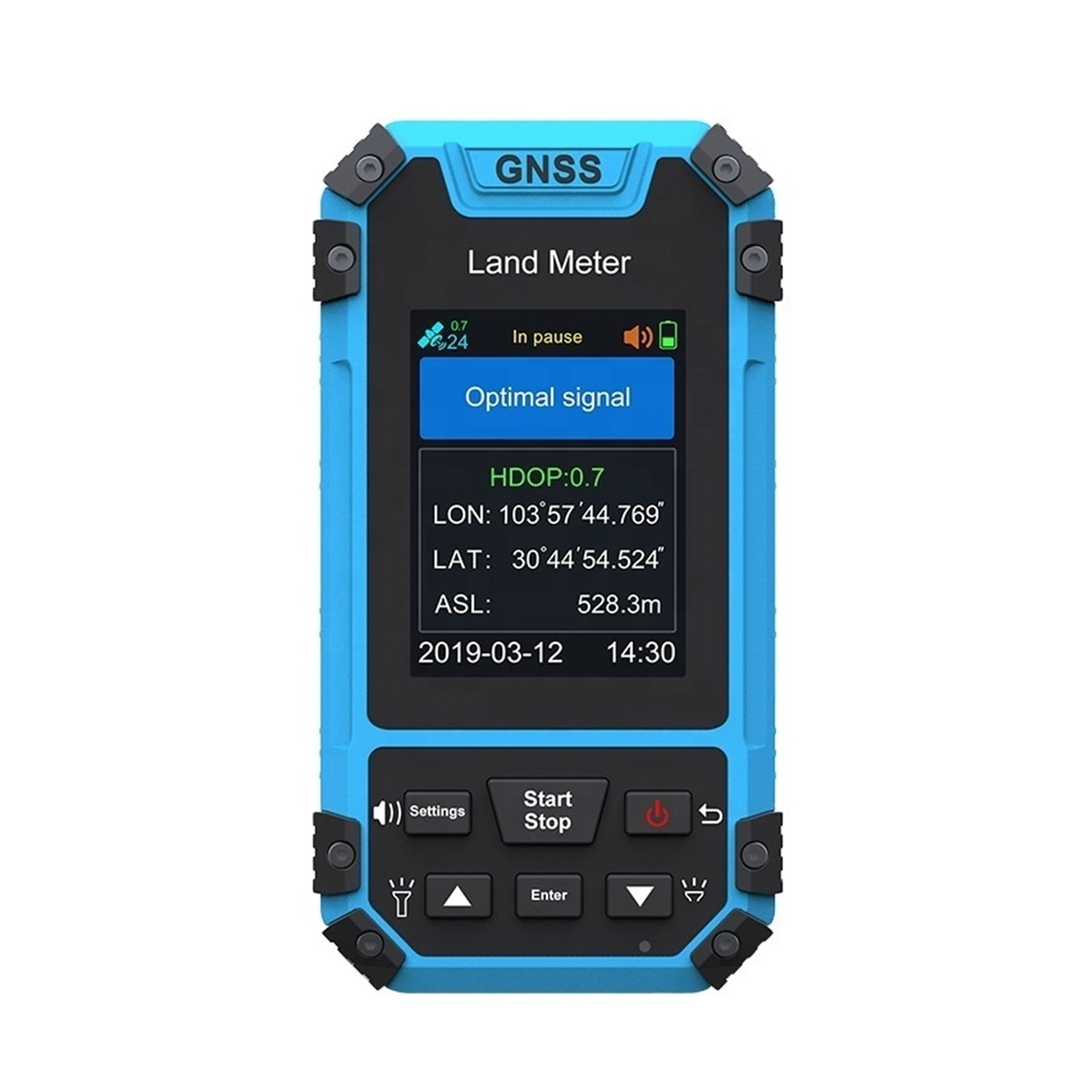 S3 GPS Survey Equipment Land Meter Agriculture Land Measurement Color ...