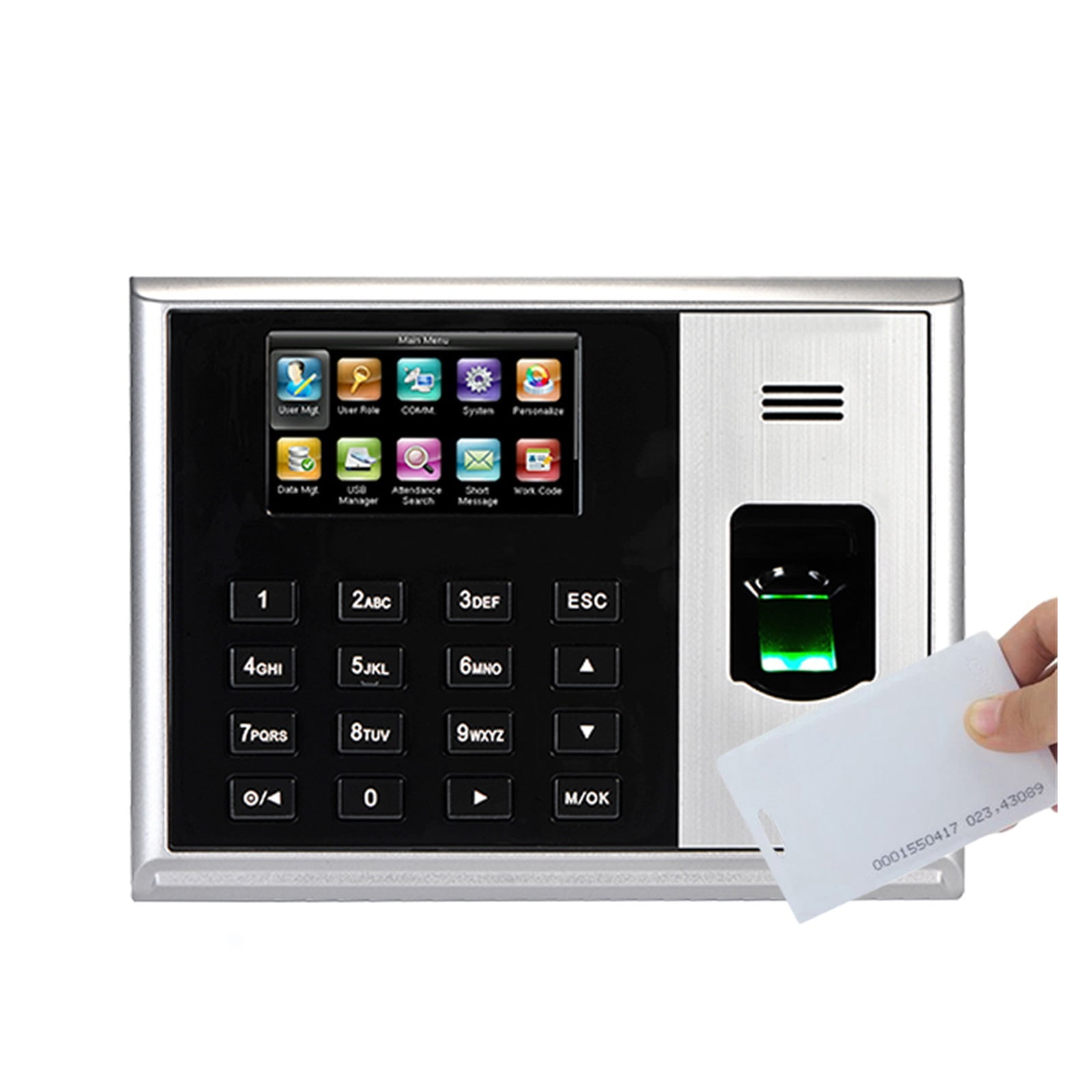 S30 /IP Biometric Fingerprint Time Attendance Optional 13.56MHZ MF IC ...