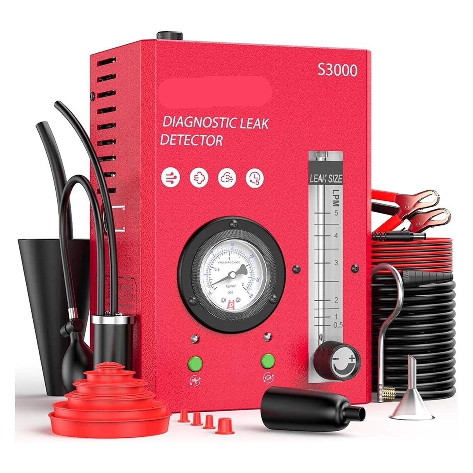 S3000 Smoke Leak Detector EVAP Smoking Pipe Automotive Gas Leakage ...