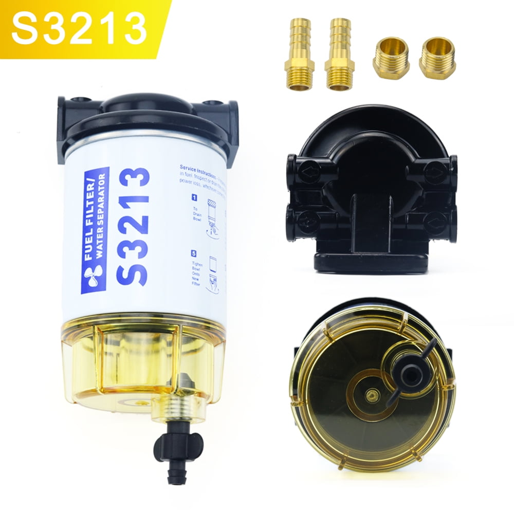 S3213-Fuel Filter and Water Separator Assembly, Mercury Quicksilver OMC ...