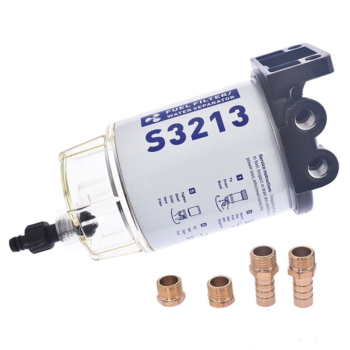S3213 Marine Fuel Water Separator - Walmart.com