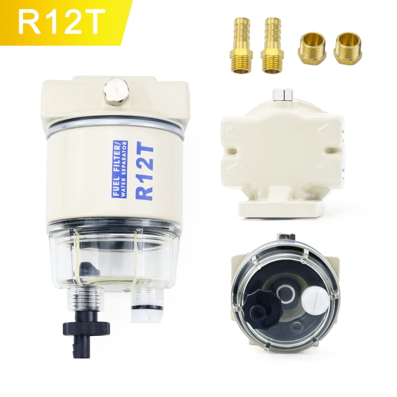 S3213 S3227 R12T Fuel Filter Water Separator Assembly Outboard For ...