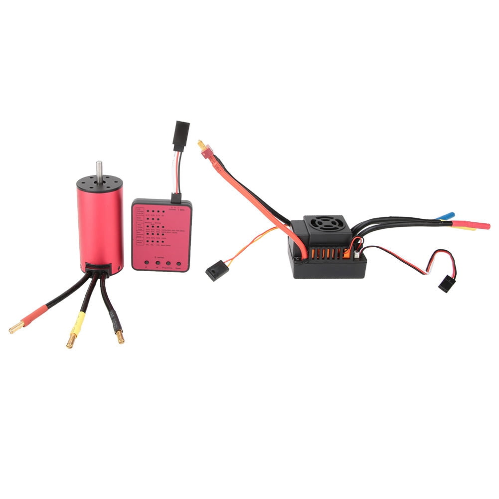 S3674 2250KV Brushless Motor + 80A Brushless ESC + Program Card Combo ...