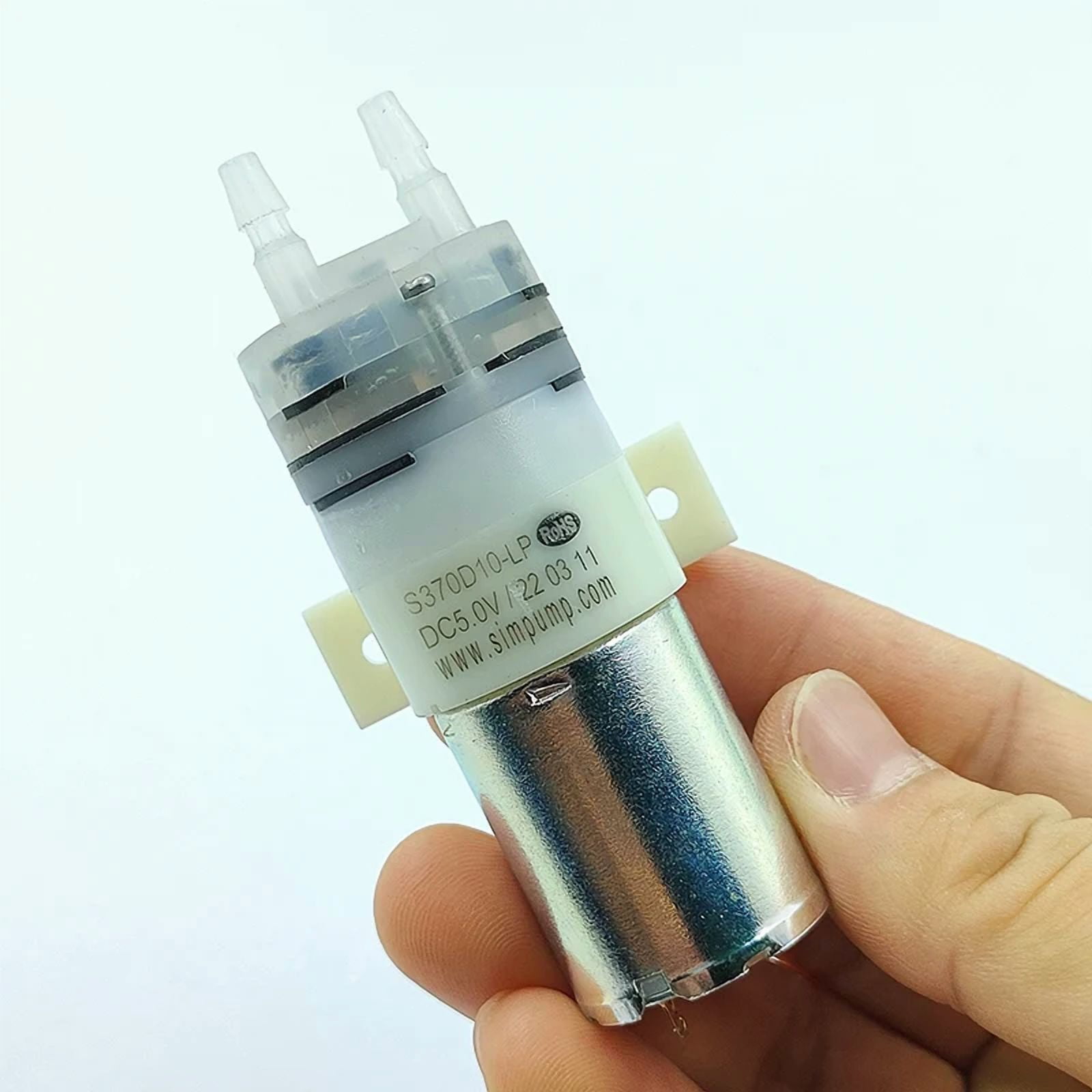 S370D10-LP Mini 370 Water Pump DC 3V 3.7V 5V 6V Micro 27mm Diaphragm Pump Self-priming Suction ...