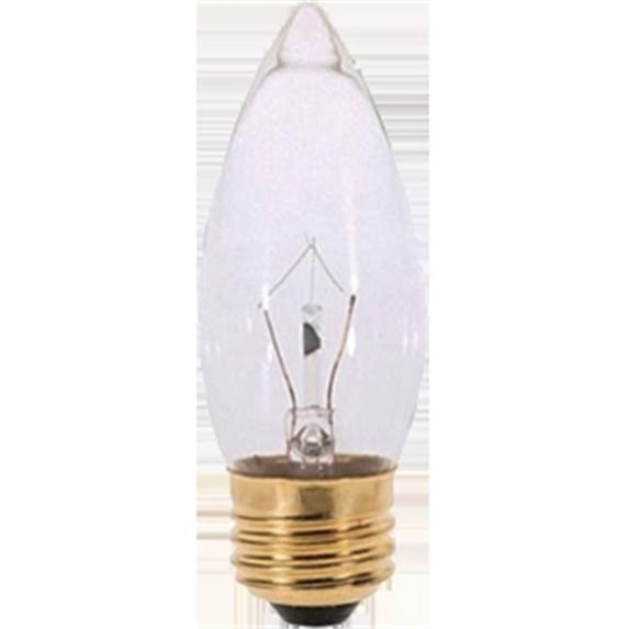 S3731 25W Torpedo Decorative Light Bulb Clear Pack of 10 - Walmart.com