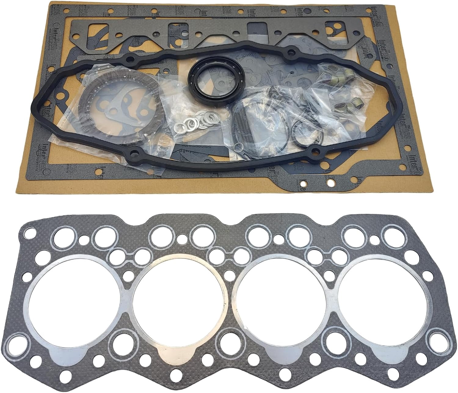S4E Full Head Gasket Set For Mitsubishi S4E S4E2 Engine FD20 FD23 FD25 ...