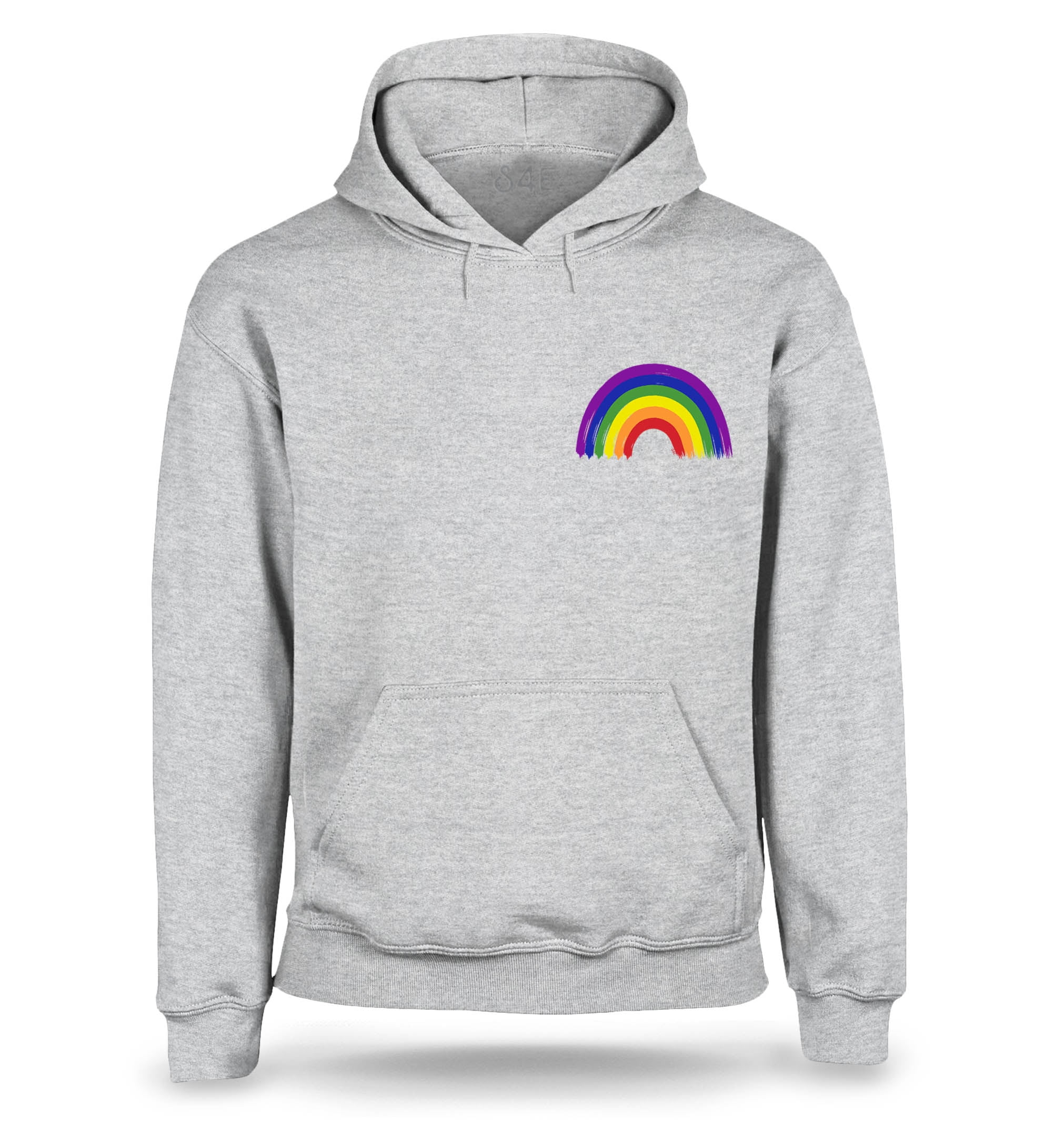 S4E Men's Rainbow Flag LGBTQ Gay Pride Hoodie Sweatshirts Large Sports ...
