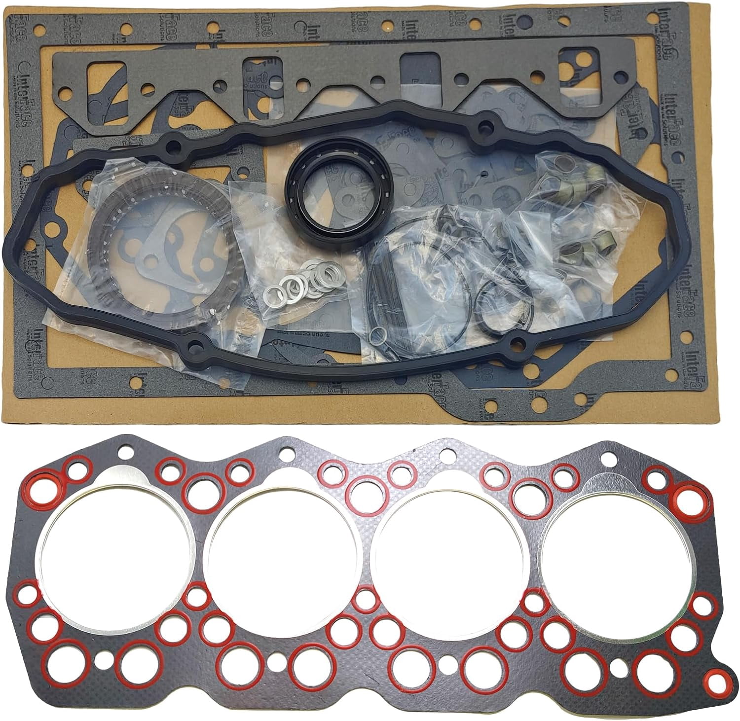 S4E2 Full Head Gasket Set For Mitsubishi S4E2 Engine BD2G-2B5 Crawler ...