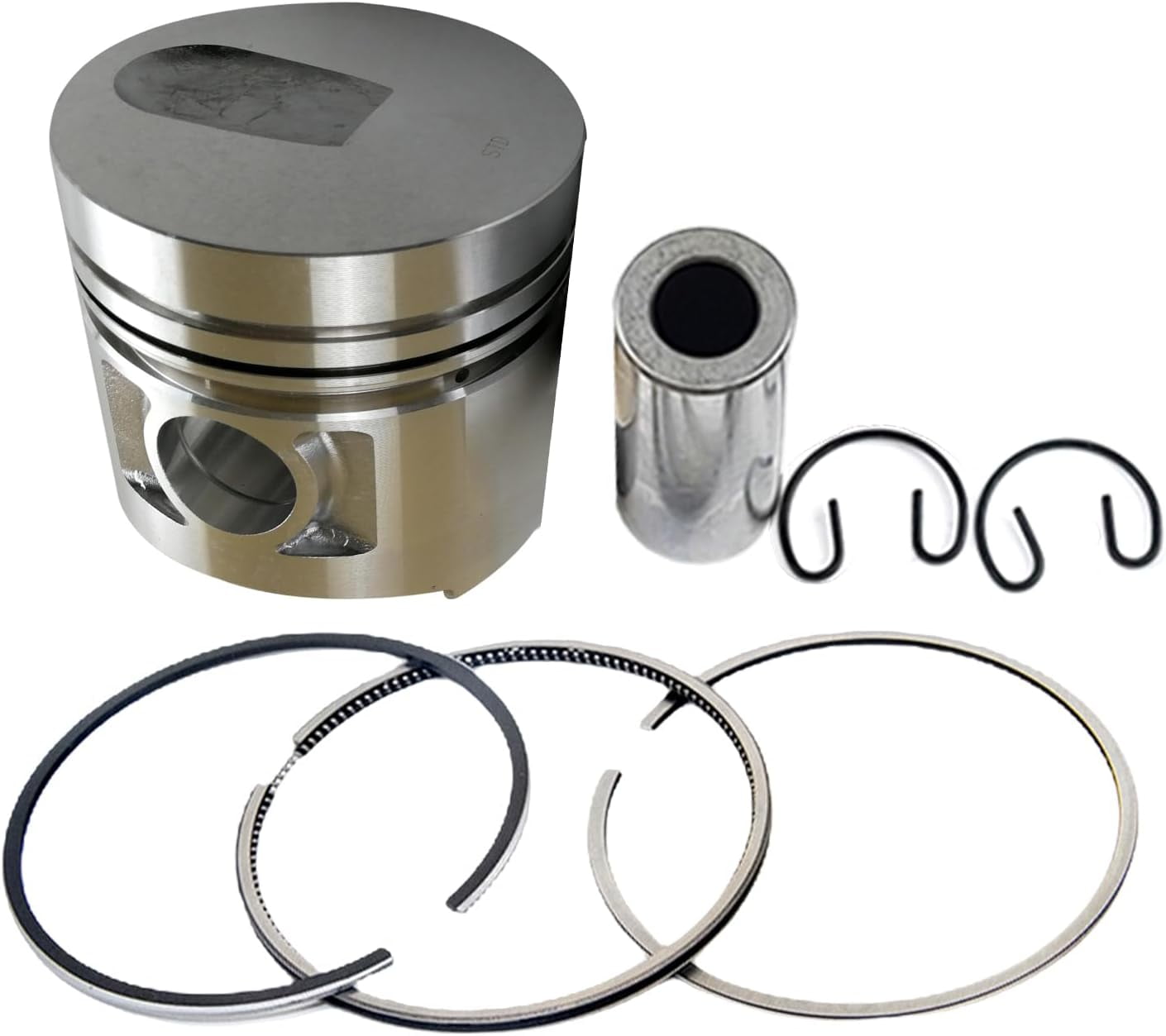 S4E2 Piston + Piston Rings Piston Height 90mm For Mitsubishi S4E2 ...
