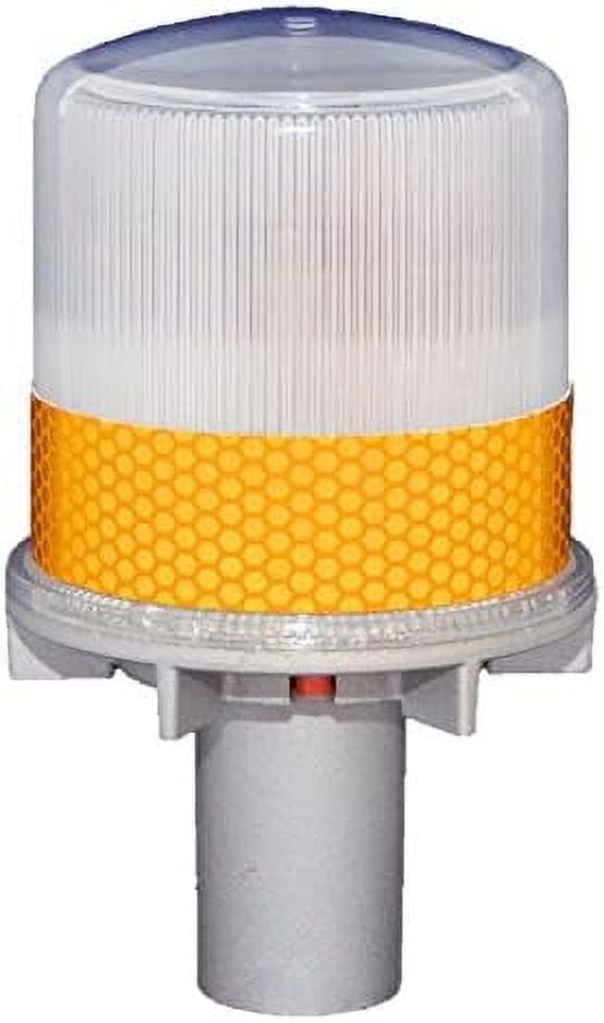 S4L AMBER 1/4NM SOLAR FLASHING LED Marina Dock Boat Safety Beacon Light ...