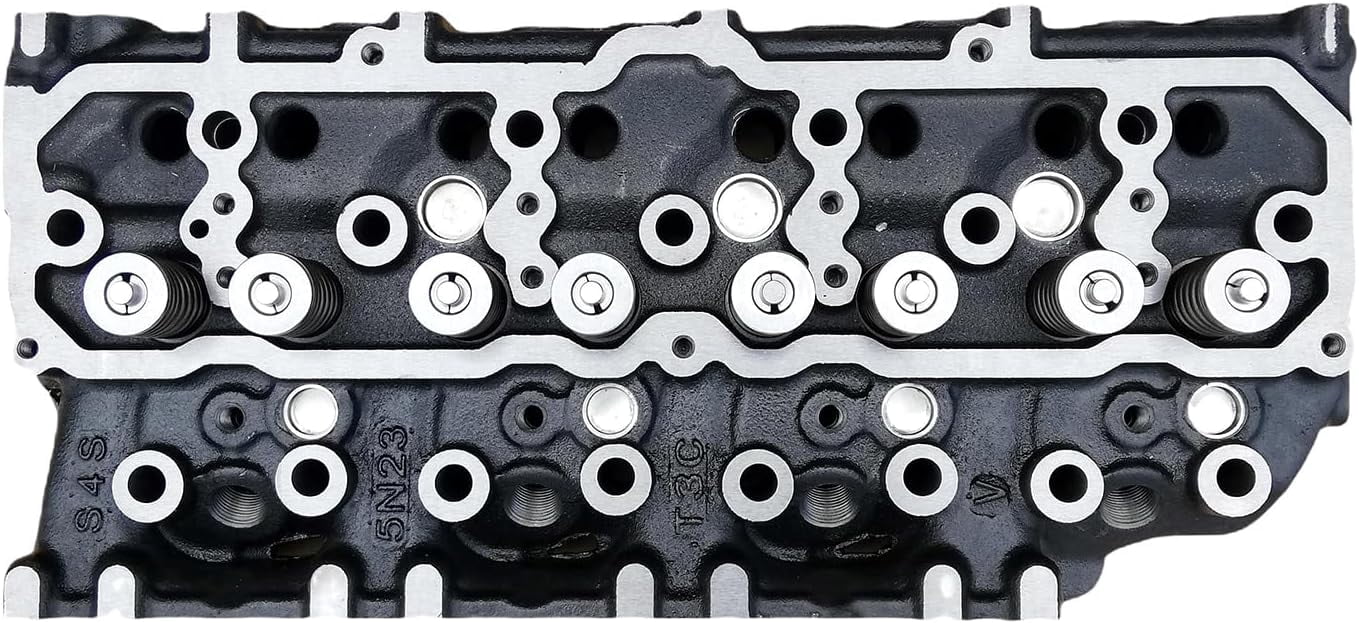 S4S Complete Cylinder Head For Mitsubishi S4S S4SD S4S-IDI Engine F18B ...