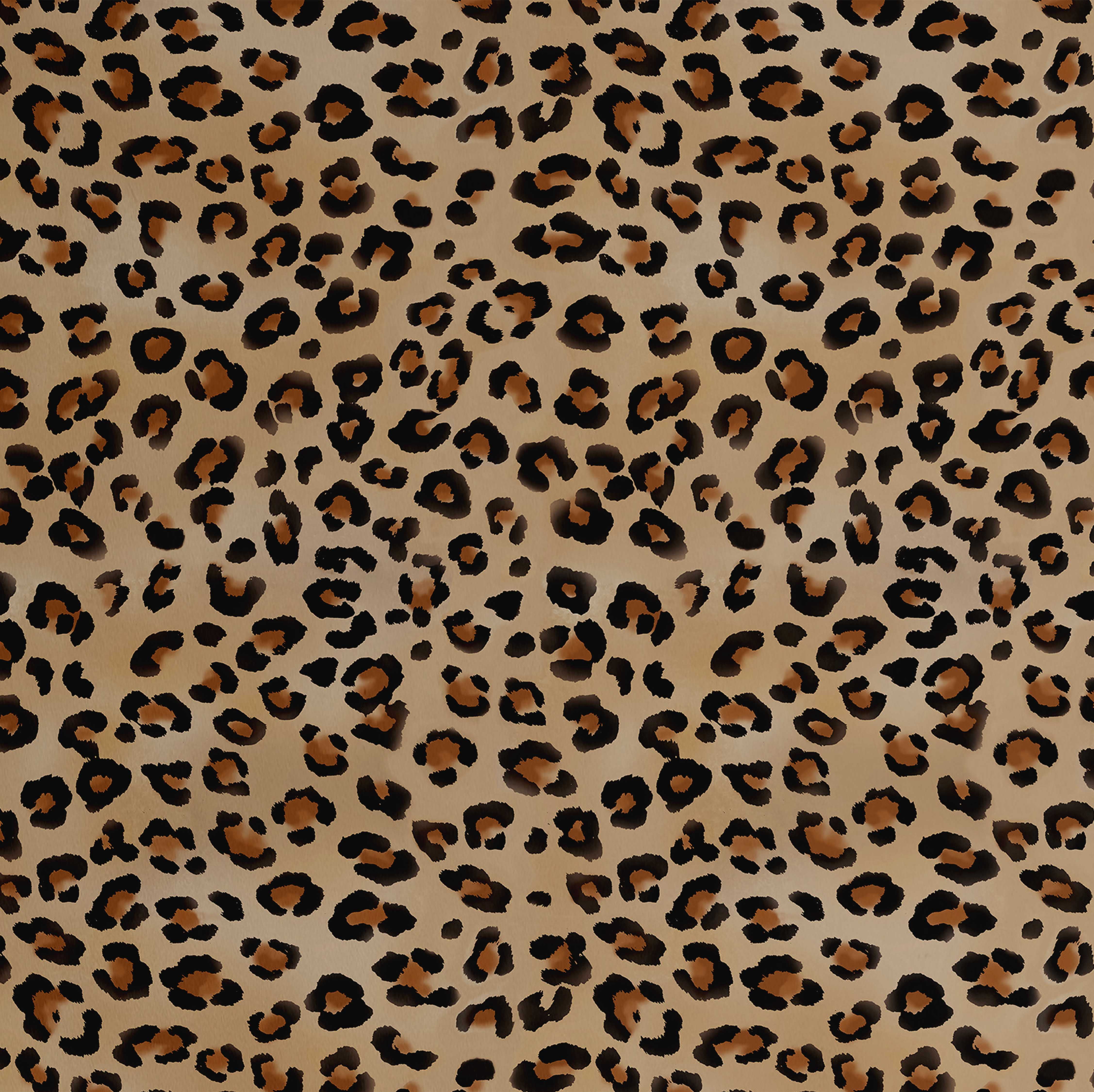 S4Sassy Leopard Print Wallpaper - Animal Theme Removable Walls Covering ...
