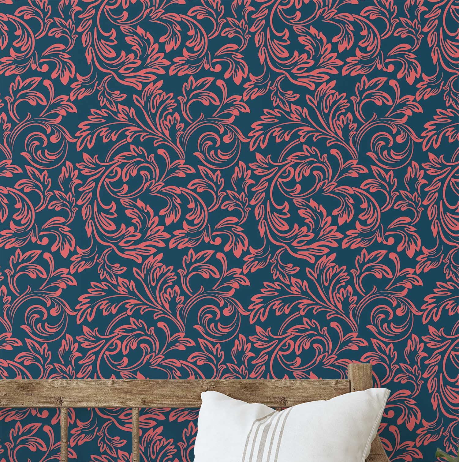S4Sassy Nature-Inspired Waterproof Wall Wrap, Textured Finish Wallcover ...