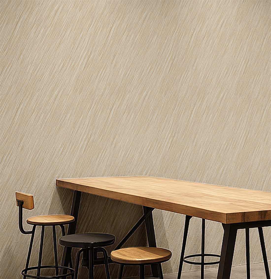 S4Sassy Peel And Stick Wall Covering, Diagonal Texture Print Walls Wrap ...
