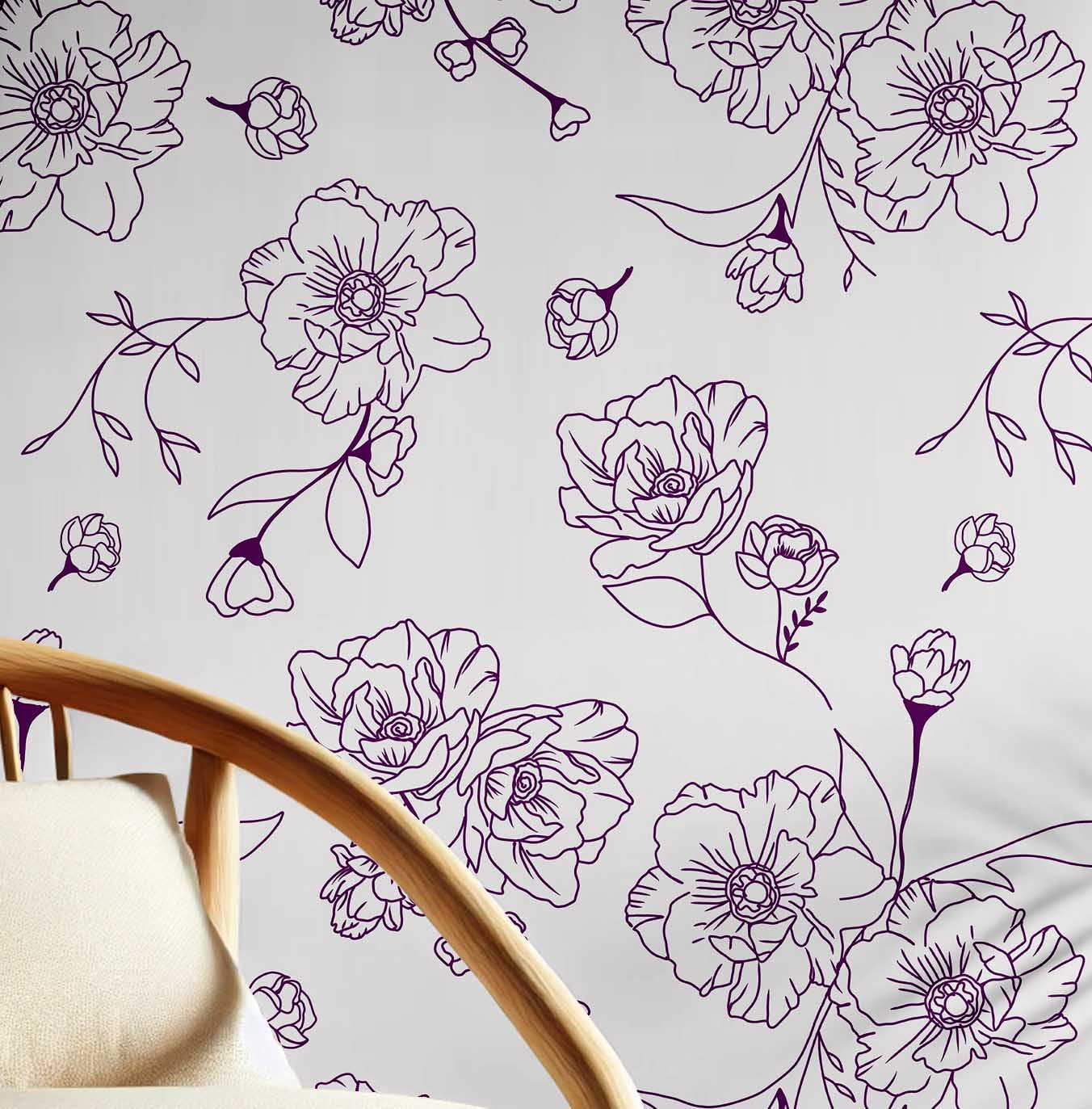 S4Sassy Removable Nature-inspired Waterproof Wall Wrap, Textured Finish ...