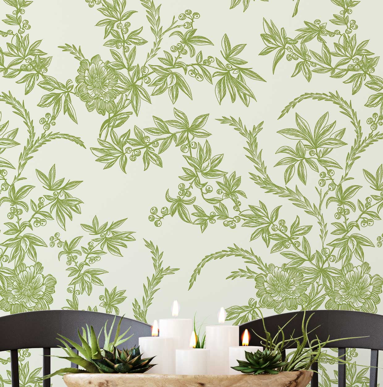 S4Sassy Removable Nature-inspired Waterproof Wall Wrap, Textured Finish ...