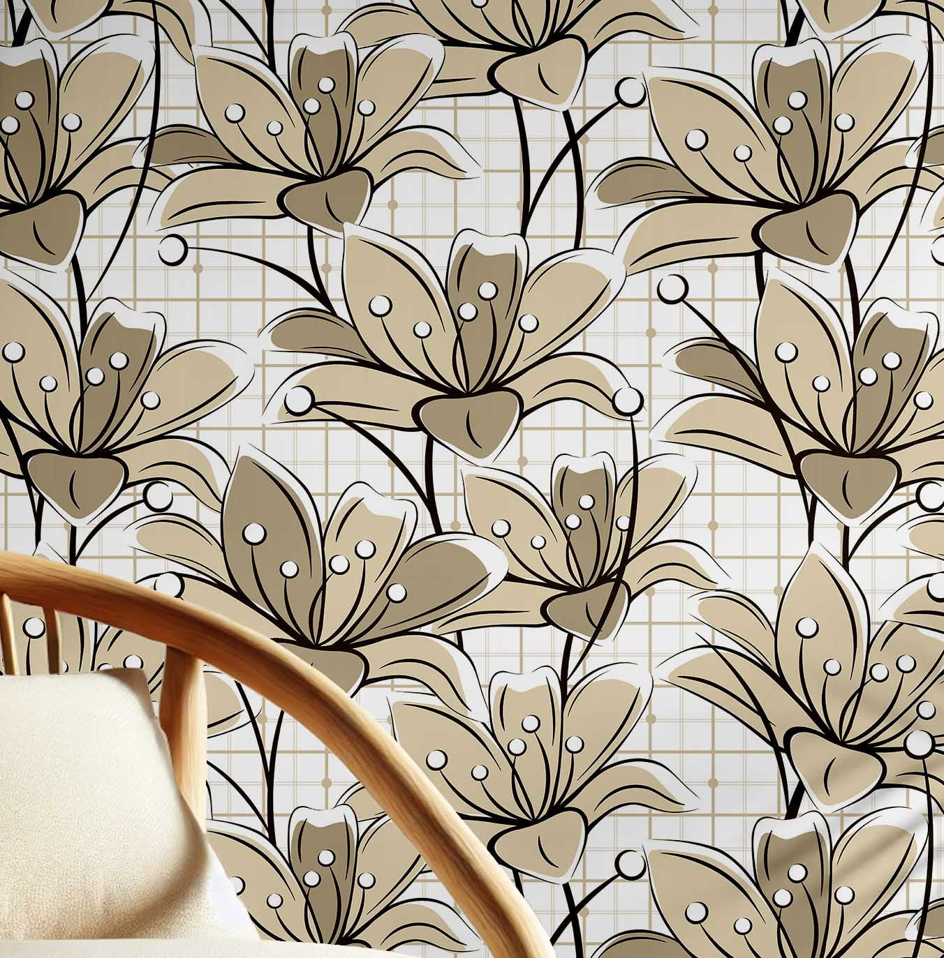 S4Sassy Removable Nature-inspired Waterproof Wall Wrap, Wallcover ...