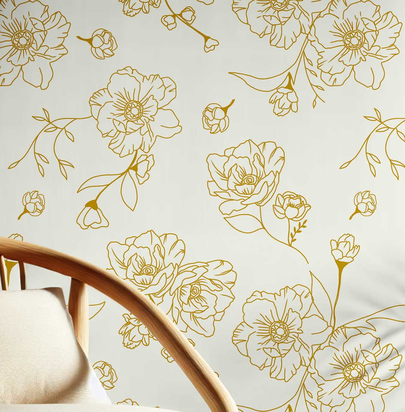 S4Sassy Removable Nature-inspired Waterproof Wall Wrap, Wallcover ...