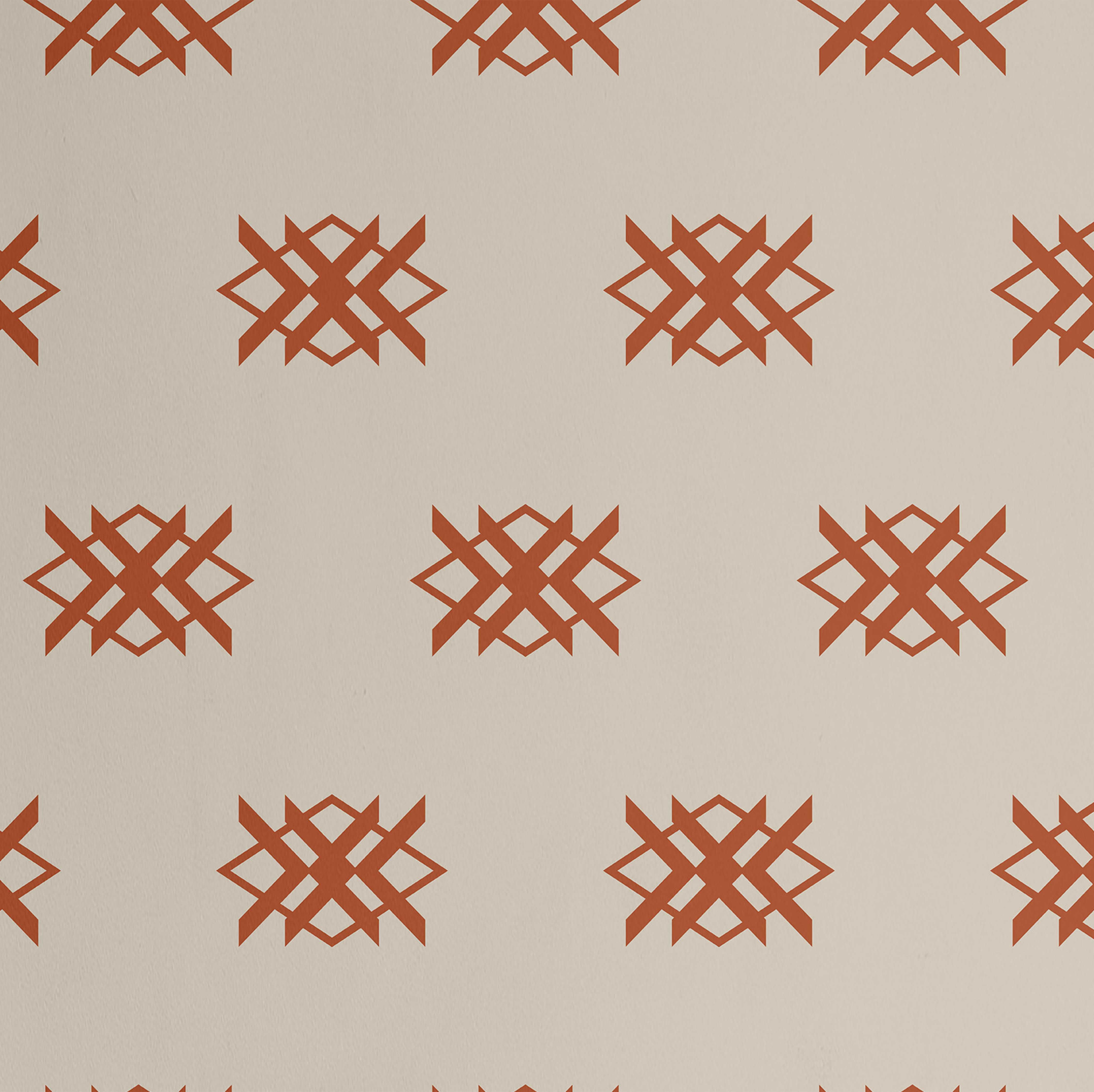S4Sassy Tribal Wallpaper - Brown Wall Covering, 25" x 360" Self ...