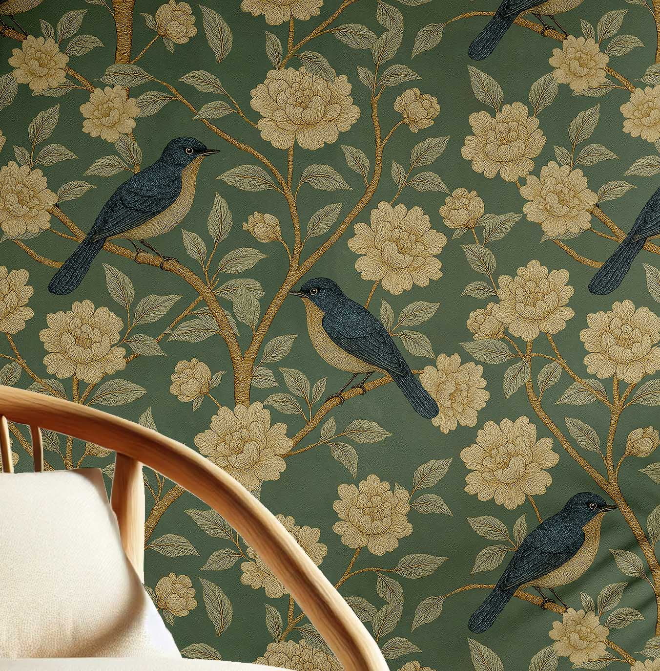 S4sassy Removable Nature-inspired Waterproof Wall Wrap, Textured Finish ...