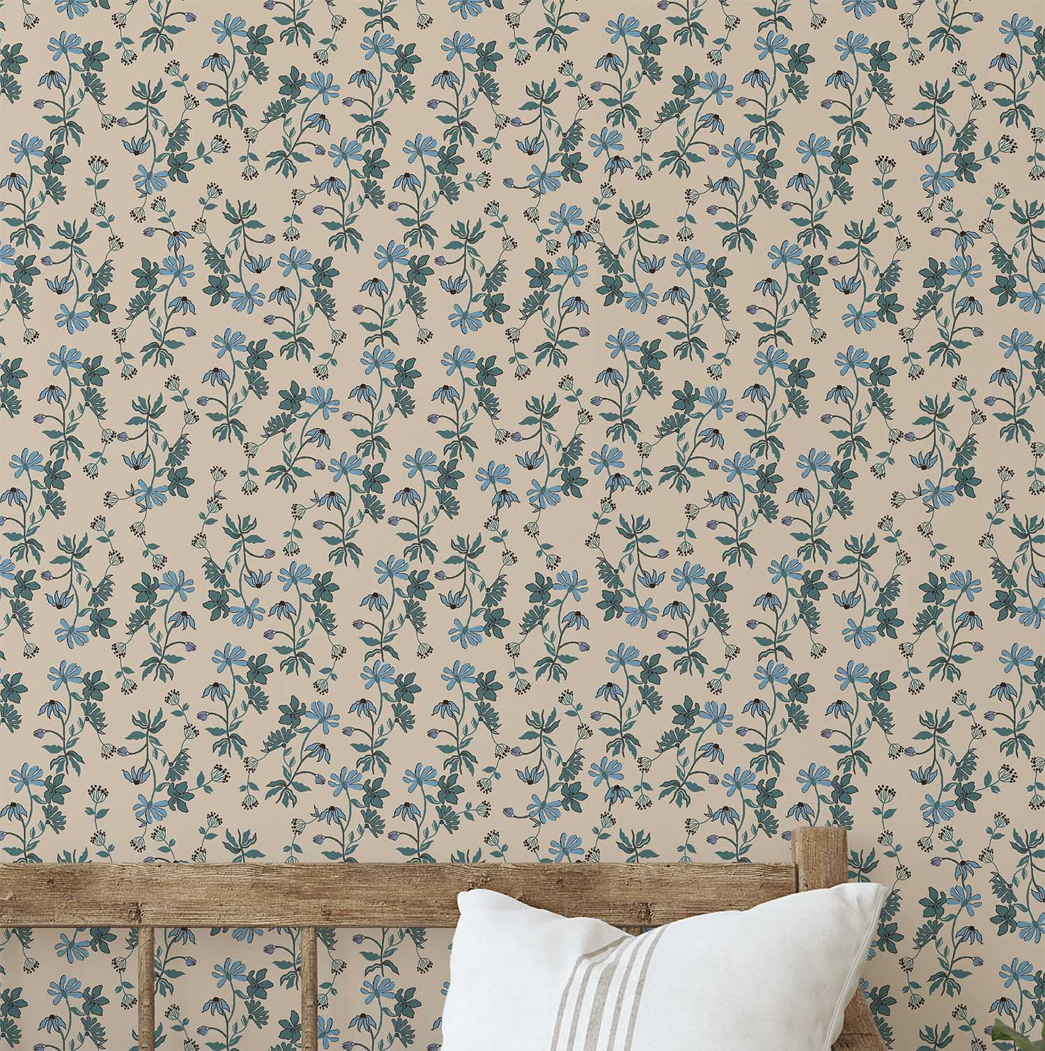 S4sassy Removable Nature-inspired Waterproof Wall Wrap, Wallcover ...