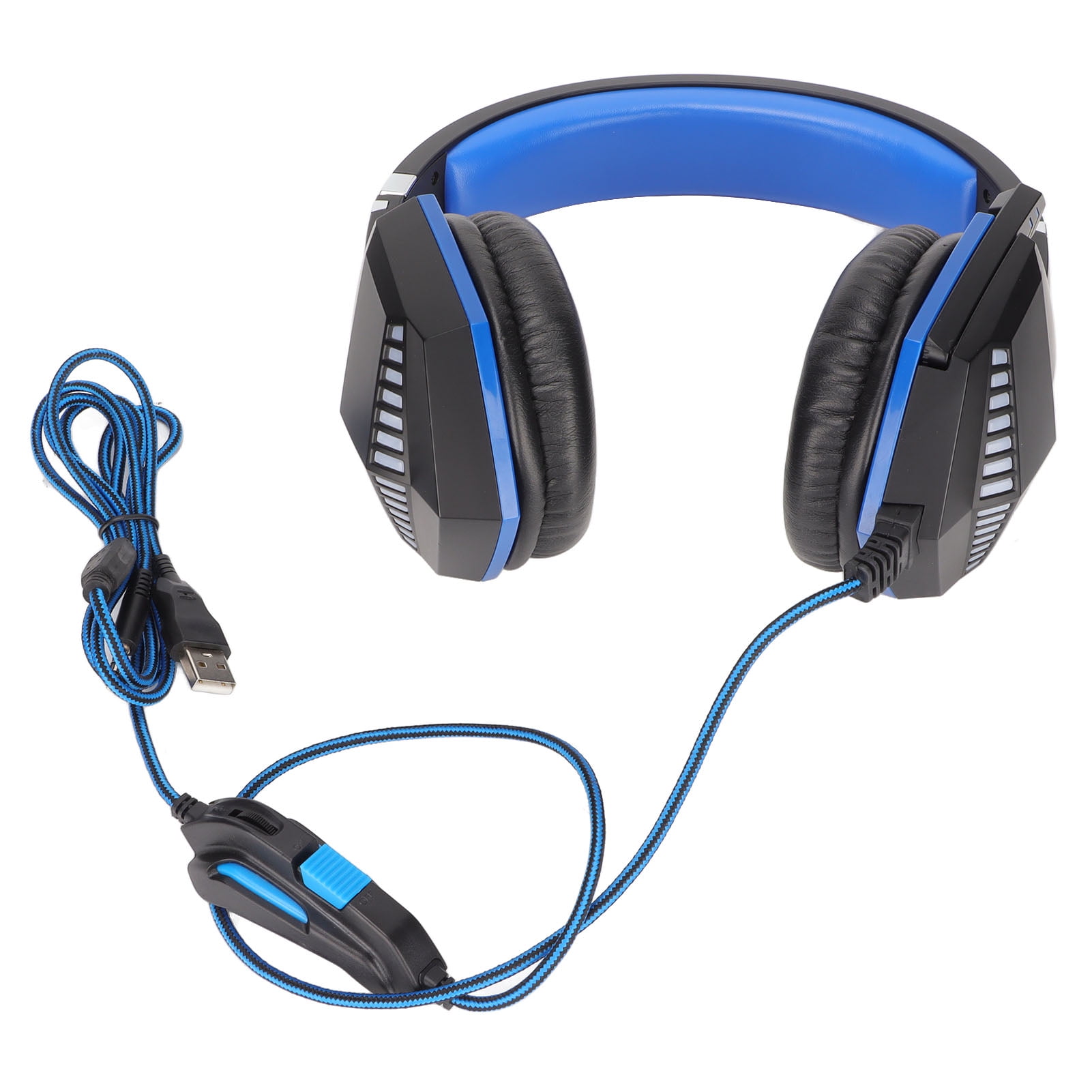 S510 Wired Gaming Headset Volume Control Luminous Surround Stereo ...