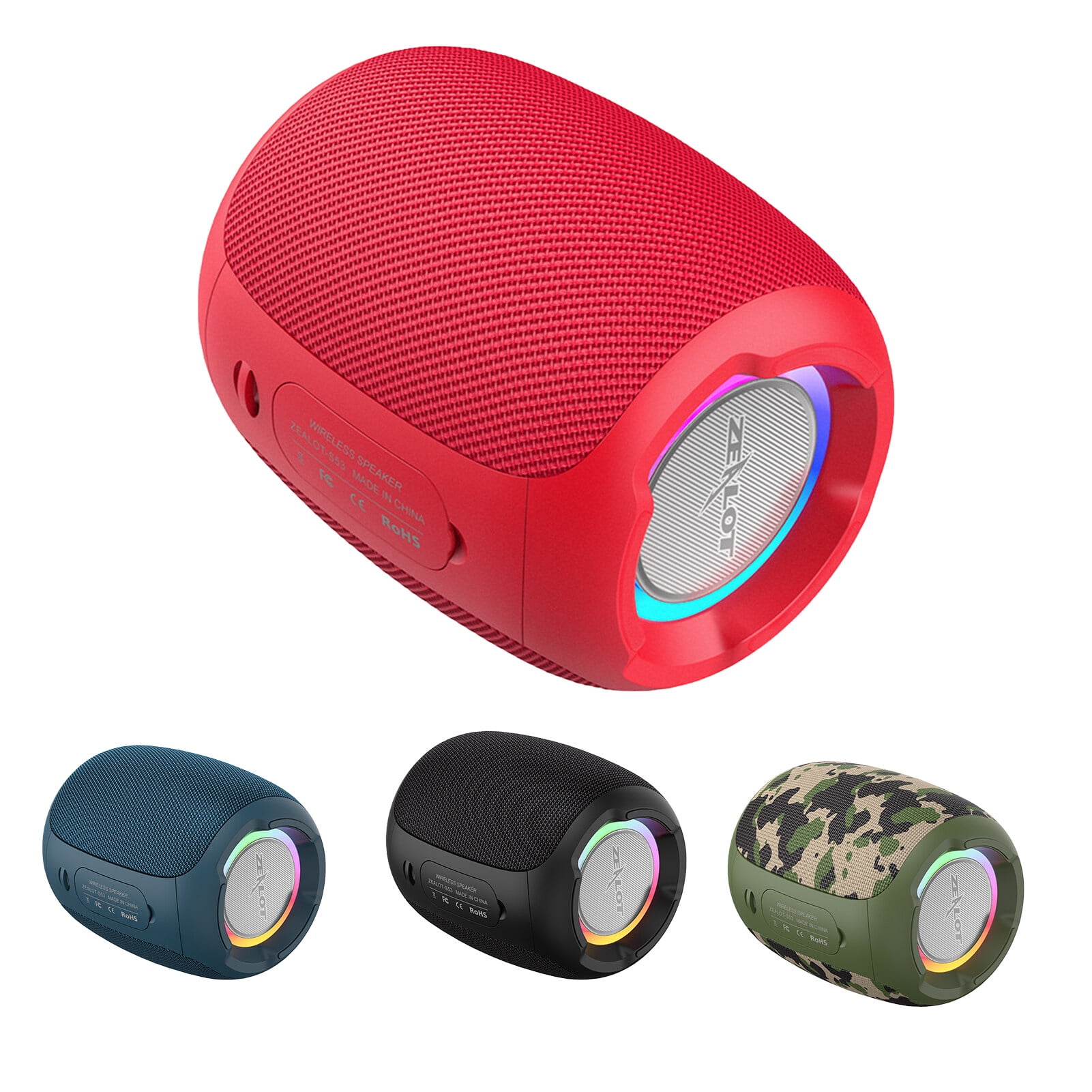 S53 Portable Wireless Speaker with BT 5.0 Technology IPX6 Waterproof ...