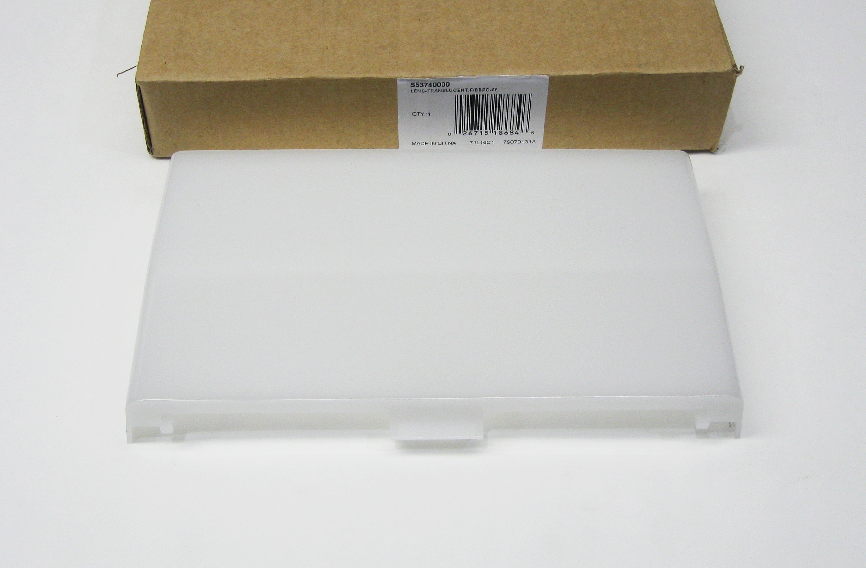 S53740000 Genuine Broan Nutone Bathroom Vent Fan Light Lens Cover NEW ...