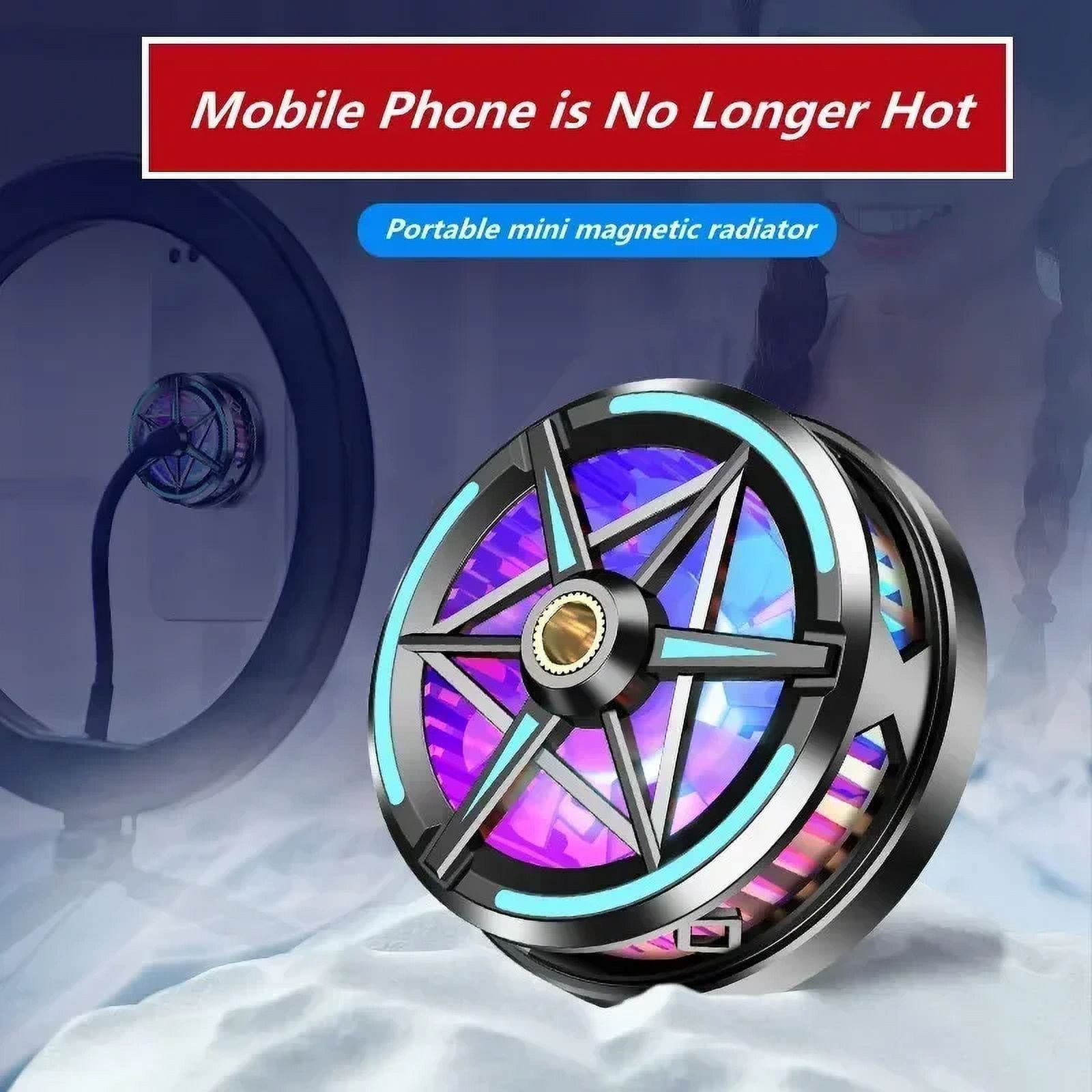 S6 Mobile Phone Radiator Magnetic Semiconductor Frozen Refrigeration ...