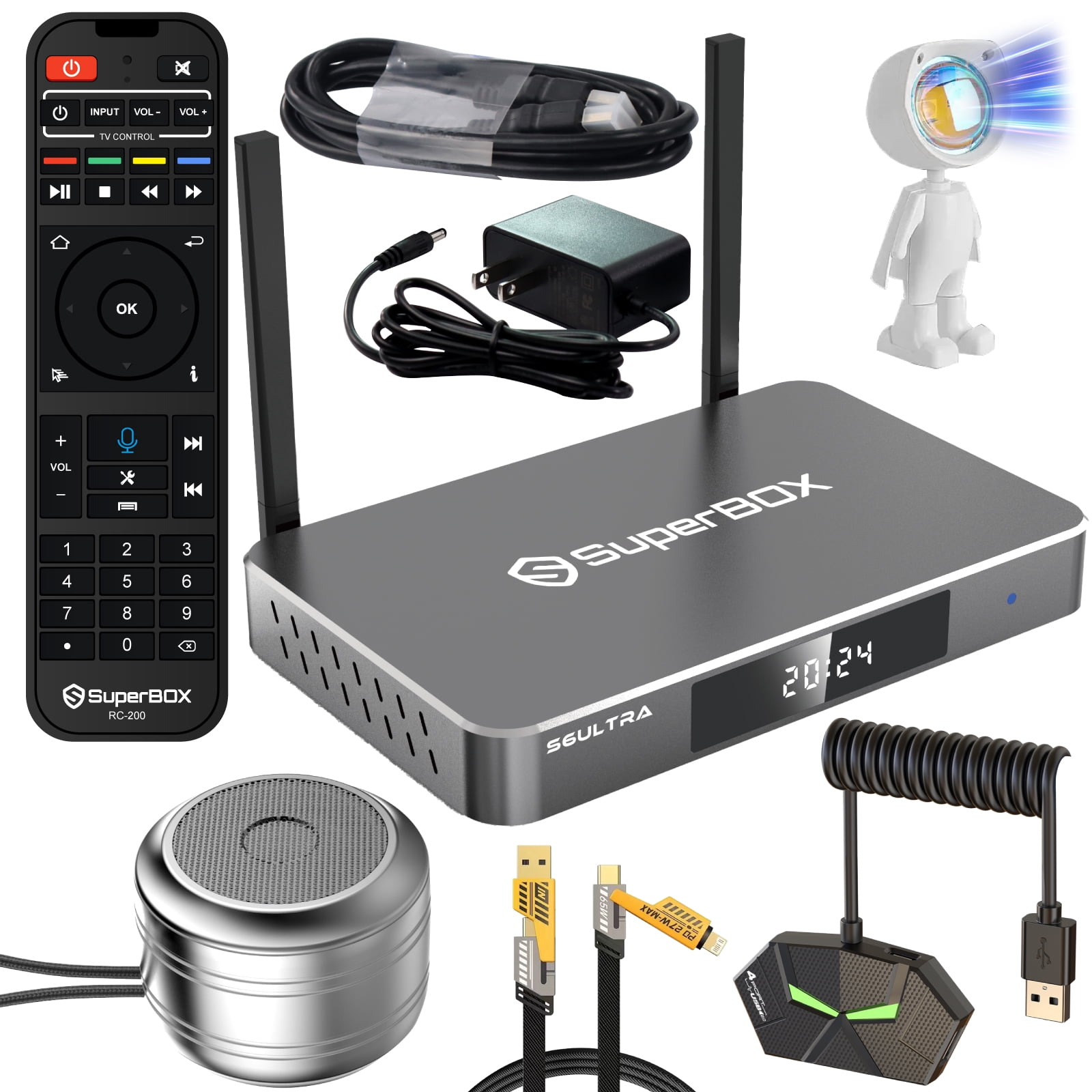 S6 Ultra SuperBox 2025 Latest Version,with Voice Remote,4GB+128GB,2025 ...