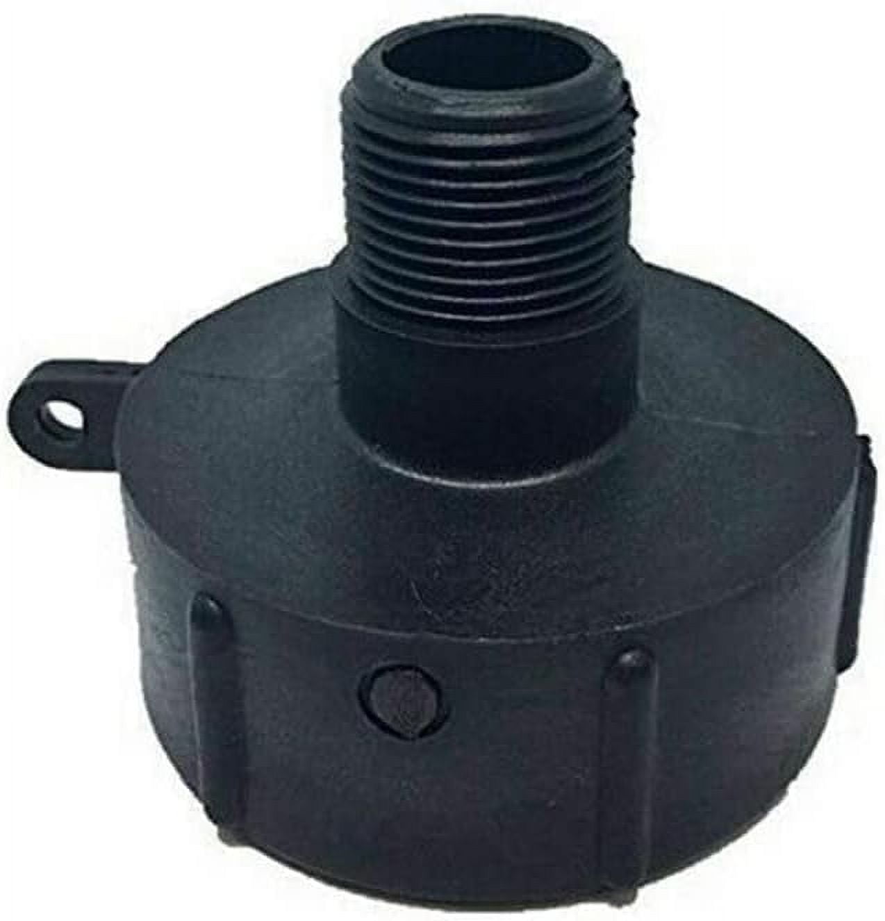 S60 x 6 Ton Barrel Valve Reducer Connector 60mm Coarse Thread to 3/4 ...