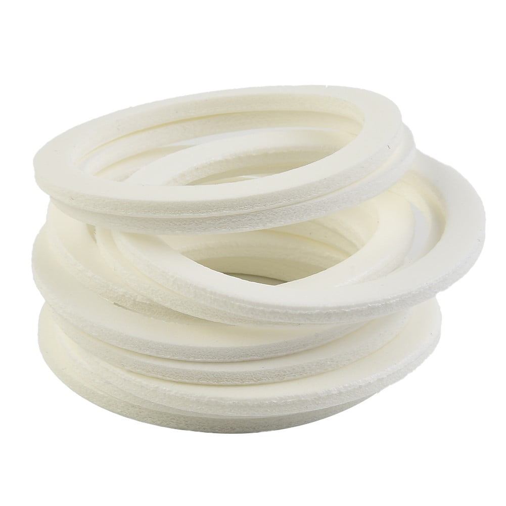 S60x6 IBC Cap Lid PE Foam Seal Replacement White 10 Pieces Water Tank ...